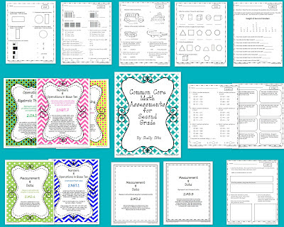 Common Core Math Assessments - Second Grade Teaching Blog