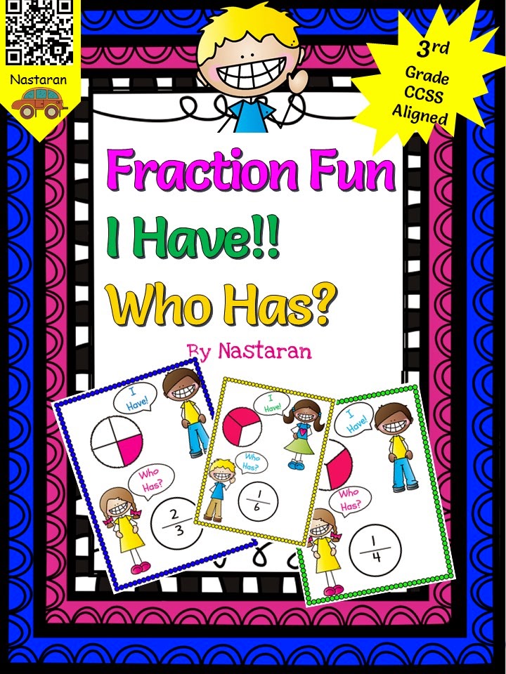 The Best of Teacher Entrepreneurs: Fraction Fun ,I have! Who Has?