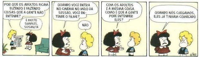 2 tirinhas da Mafalda | Gramática e Literatura e Redação 2 tirinhas da Mafalda | Gramática e Literatura e Redação