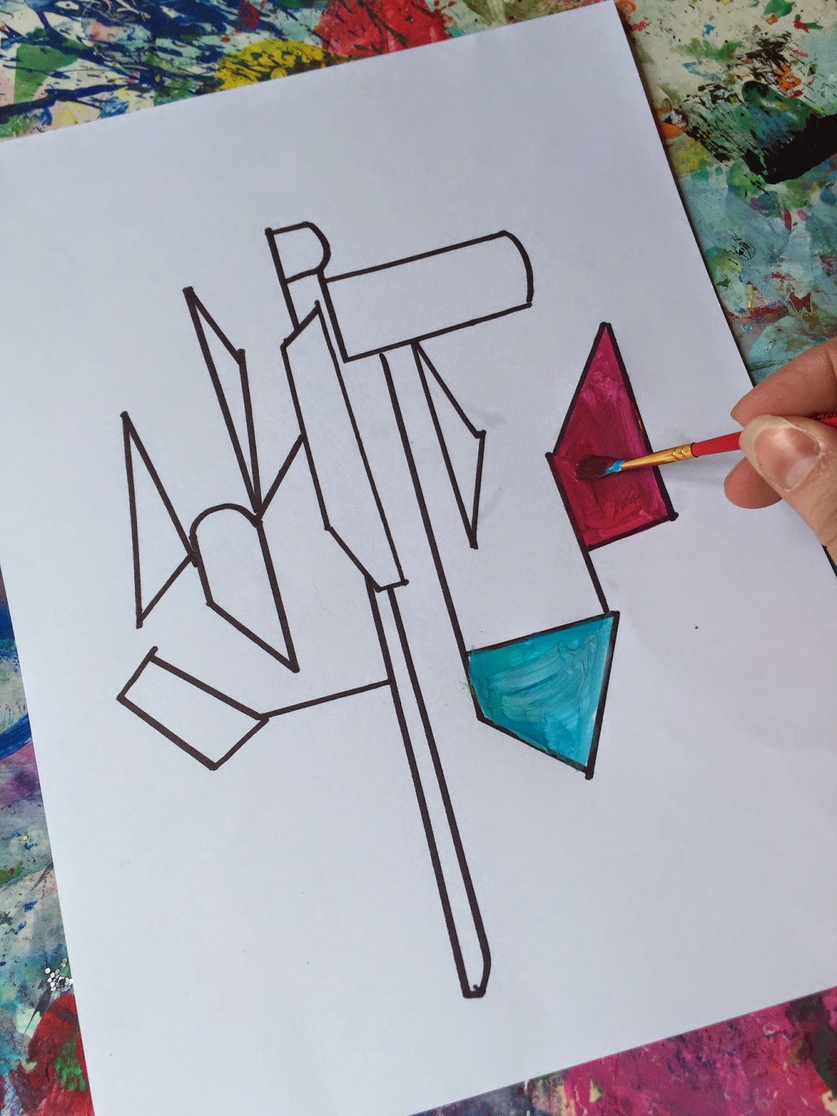 Mini Monets and Mommies: Mondrian Makes Kids' Math Activities Into Art Fun! Mini Monets and Mommies: Mondrian Makes Kids' Math Activities Into Art Fun!