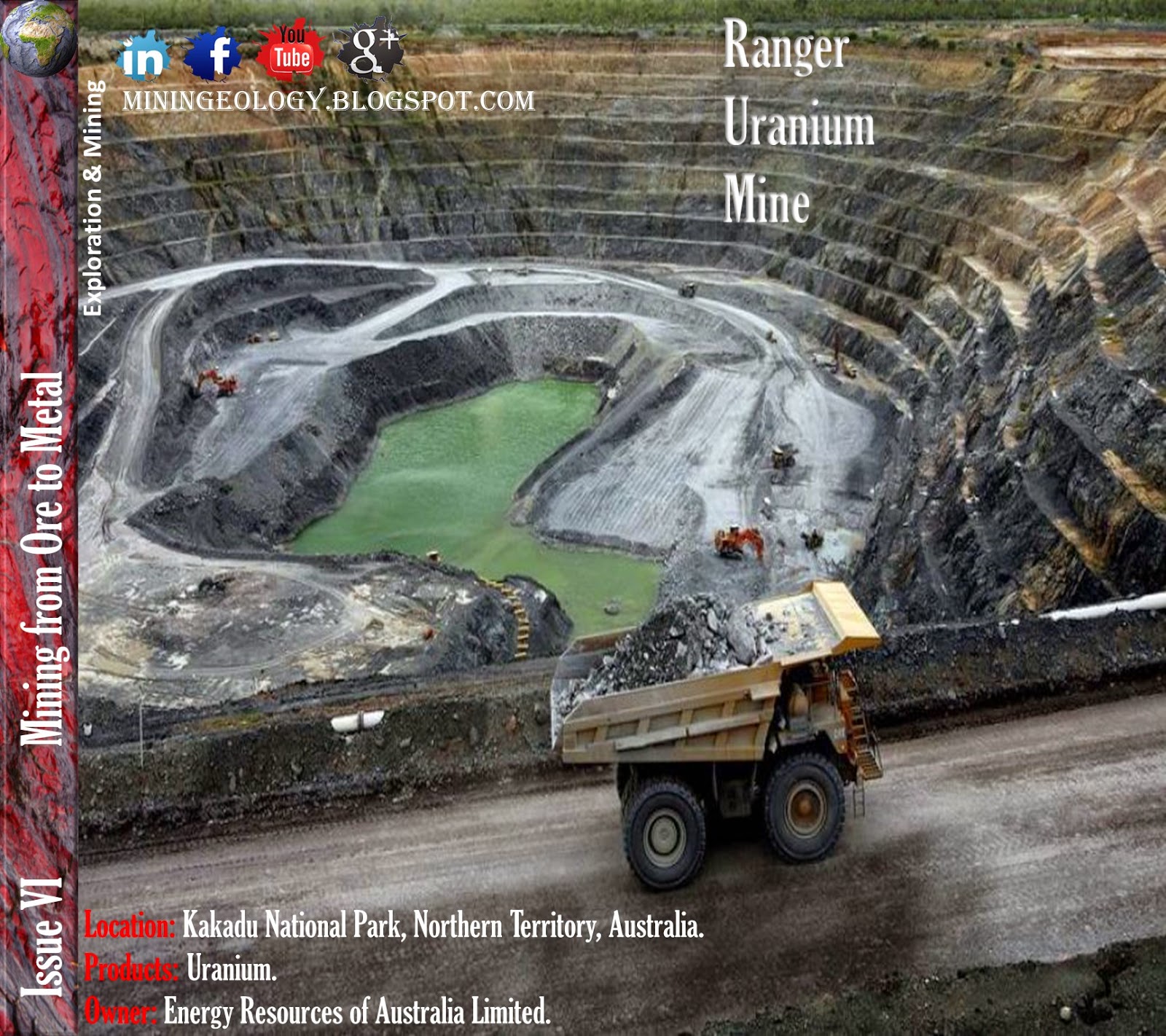 The Ranger Uranium Mine ~ Mining Geology