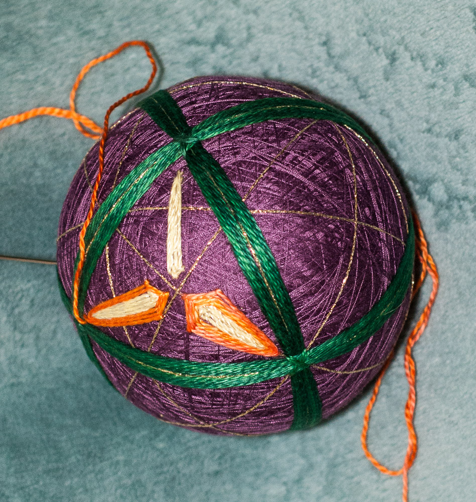 Committed Stitcher: Springy Temari