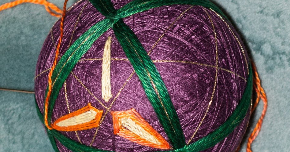 Committed Stitcher: Springy Temari