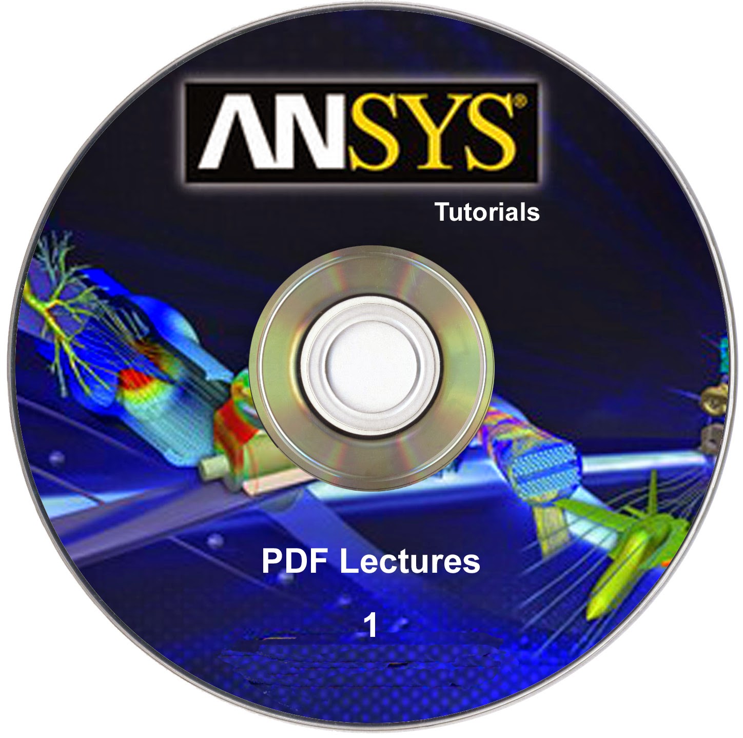 DigiDVDs: ANSYS 14.5 Tutorials (PDF Lectures) - 4 Dvds - Rs.800/-