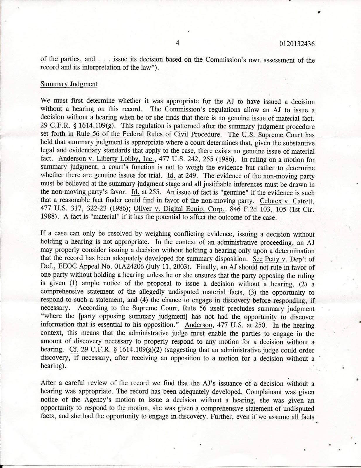 EEOC Case EEOC OFO Appeal Decision eeoc-case-eeoc-ofo-appeal-decision
