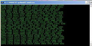 PrAmOd'S tEcH bLOg: How To Create MAtrix Effect Using Command Prompt (CMD)