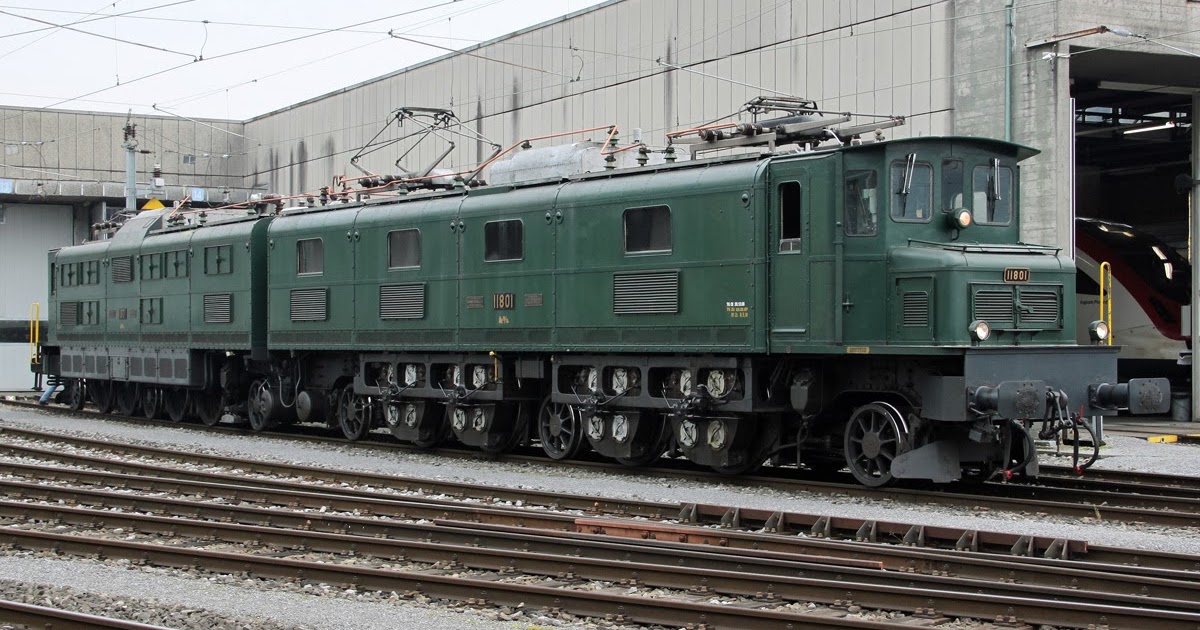Planes and Trains - Trains: SBB Historic / Ae 8/14 11801