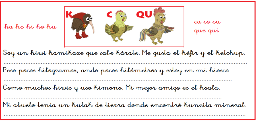 Palabras por K - Imagui