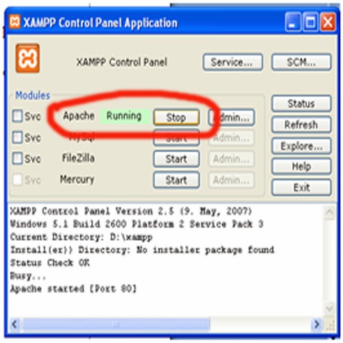 Mengatasi XAMPP Apache Mengatasi XAMPP Apache