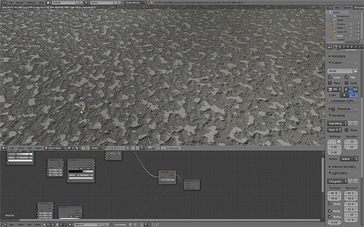Stereopixol: How To Create Procedural Concrete Texture With Cycles in Blender