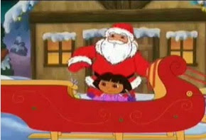 VER DIBUJOS ANIMADOS GRATIS: Dora la Exploradora ... Din Don Dan Navidad