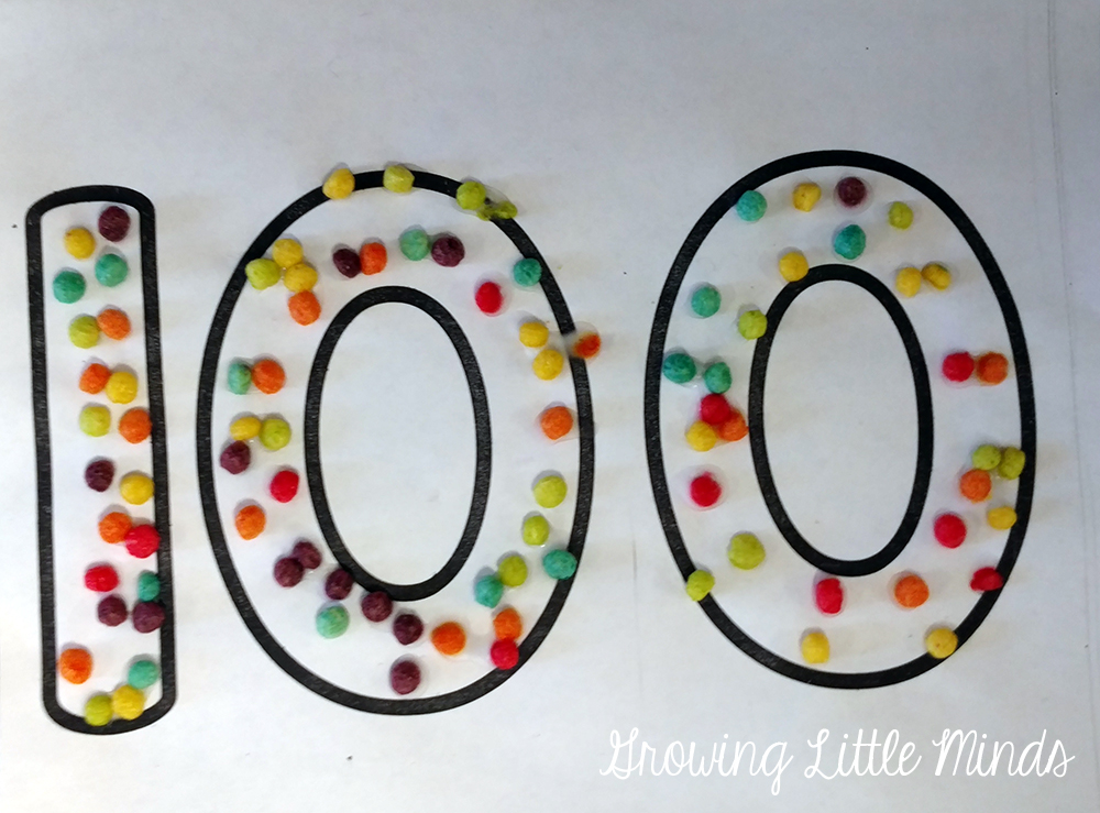 Growing Little Minds: 100th day fun!
