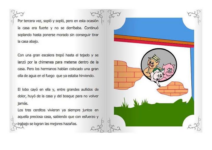 ESTOY EN PRIMER AÑO: CUENTO: "LOS TRES CERDITOS Y EL LOBO"