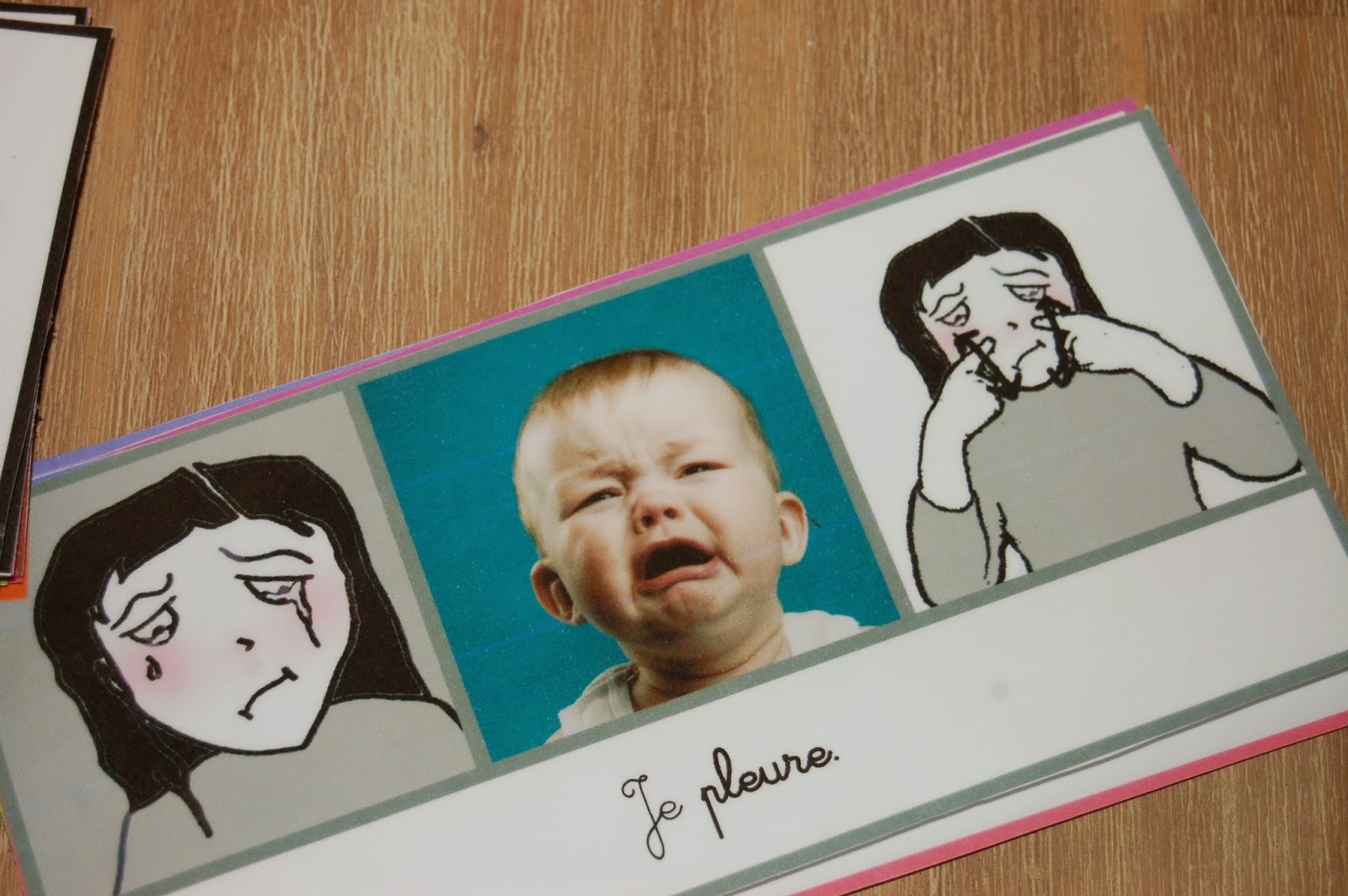 Mamandala et Petit chou: Cartes des émotions