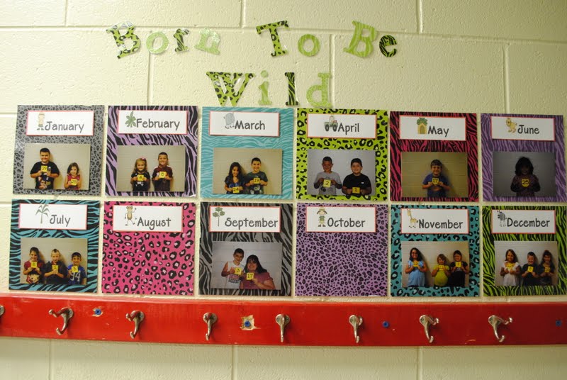 Keeping Up With Class: Birthday Display