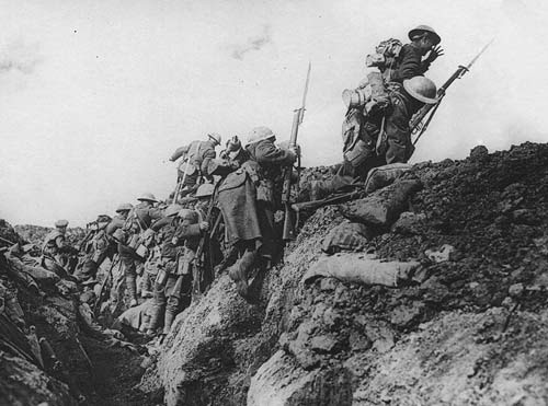 War Poetry: Ted Hughes: 'Bayonet Charge'