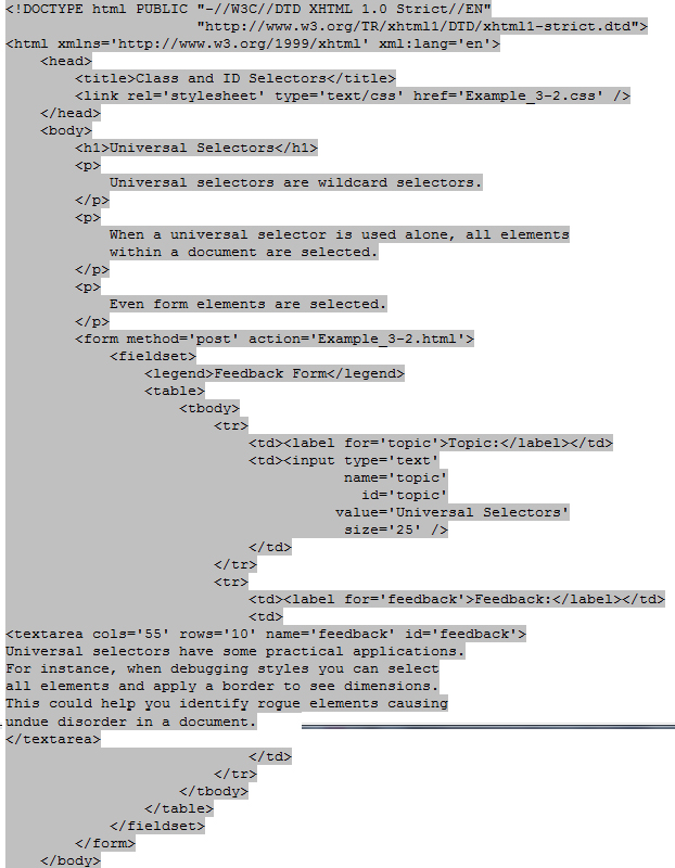 shahanaus: CSS: The Universal Selector shahanaus: CSS: The Universal Selector