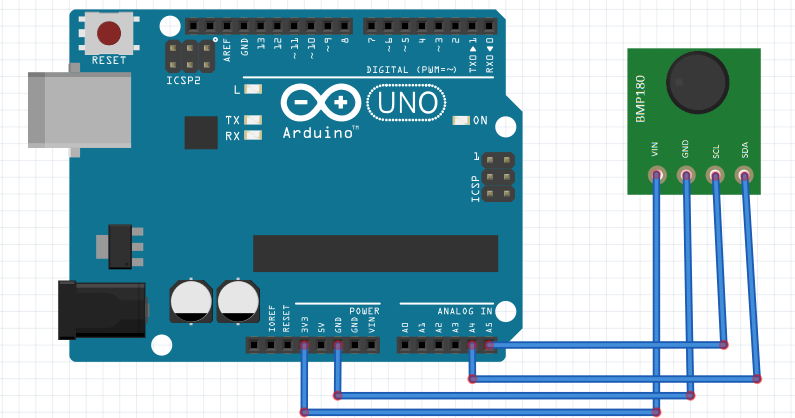 Arduino de todo un poco: Ejemplo #10 Sensor de presión barométrica ... Arduino de todo un poco: Ejemplo #10 Sensor de presión barométrica ...
