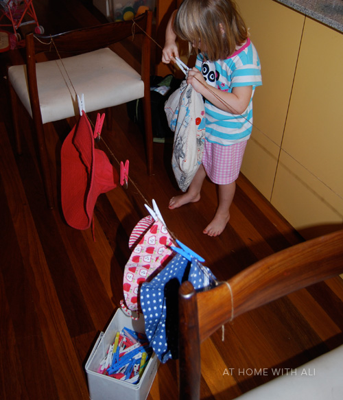 At home with Ali: Hanging out the washing