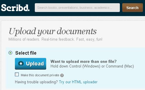 Cara Ubah Word To Pdf via Scribd - Blog Autada