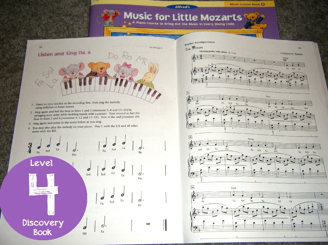 Living and Learning at Home: Preschool Piano with Music for Little Mozarts