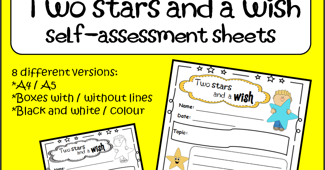 A Crucial Week: Self-assessment: Two Stars and a Wish