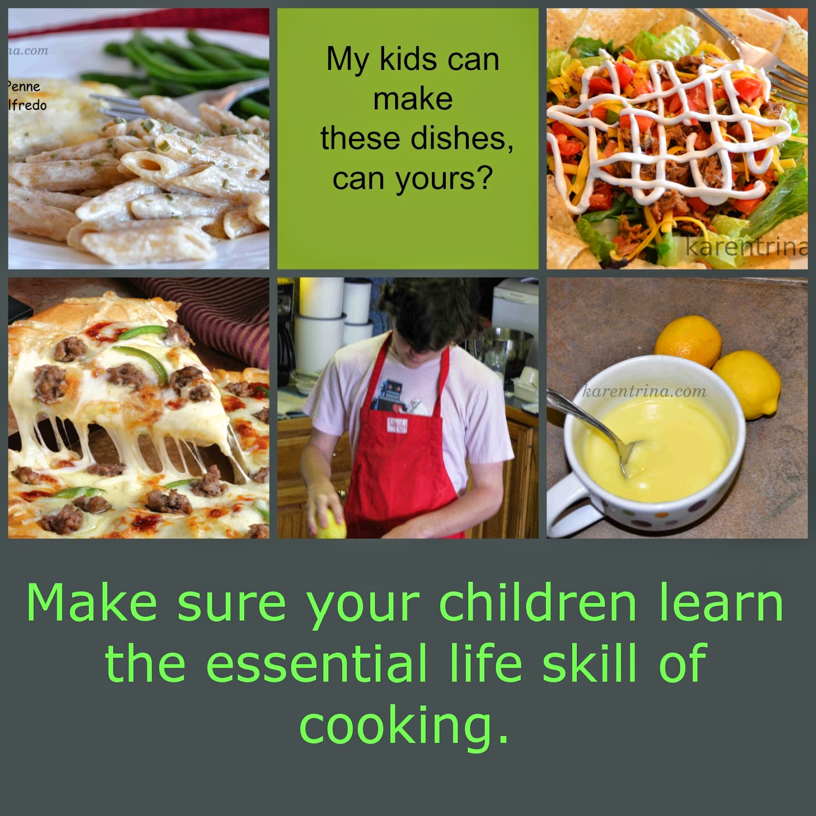 KarenTrina Childress : Essential Life Skills: Cooking