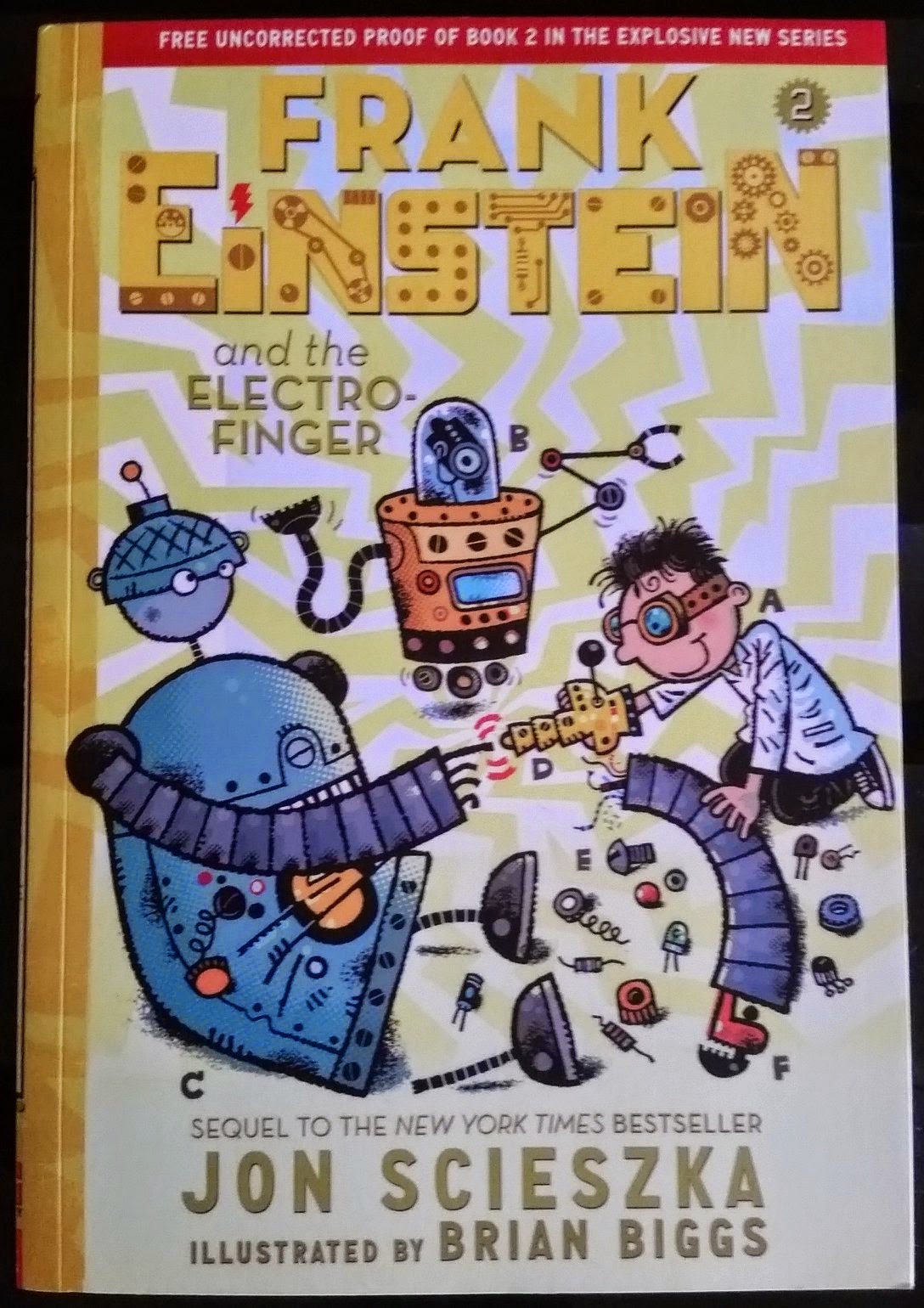 Elementaread: REVIEW 'Frank Einstein and the Electro-Finger' by Jon ...