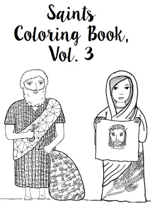 Paper Dali: New Catholic Saints Coloring Book Featuring Saints Peter ...