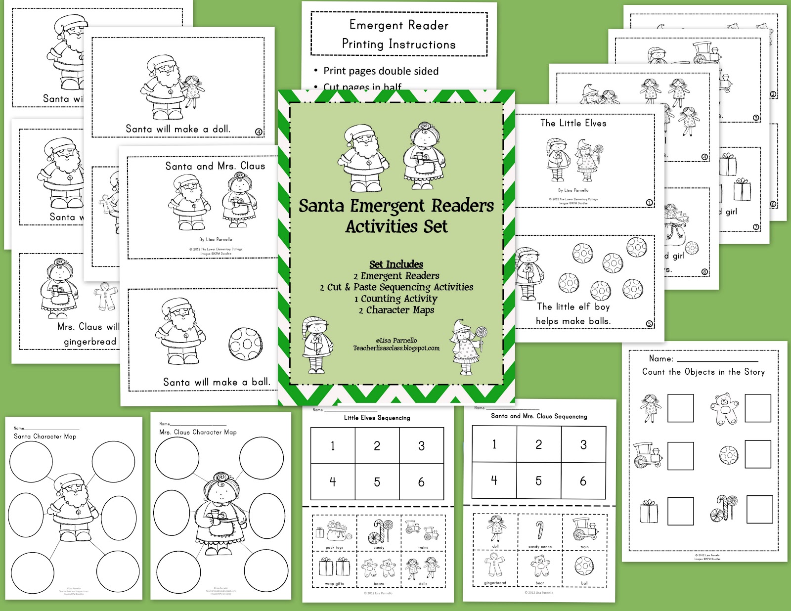 The Lower Elementary Cottage: Freebie Friday Snowman Emergent Reader