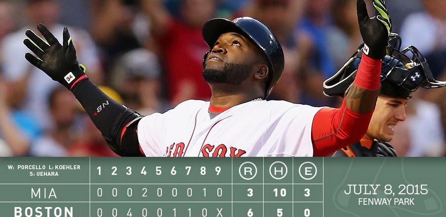 [BOS] 7/9 vs MIA .. 레싹 영상 : MLBPARK