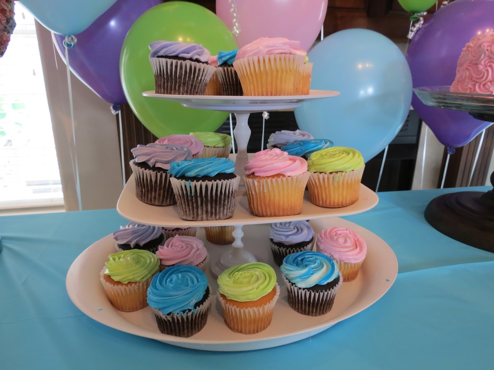 Rainbow Chevron Birthday