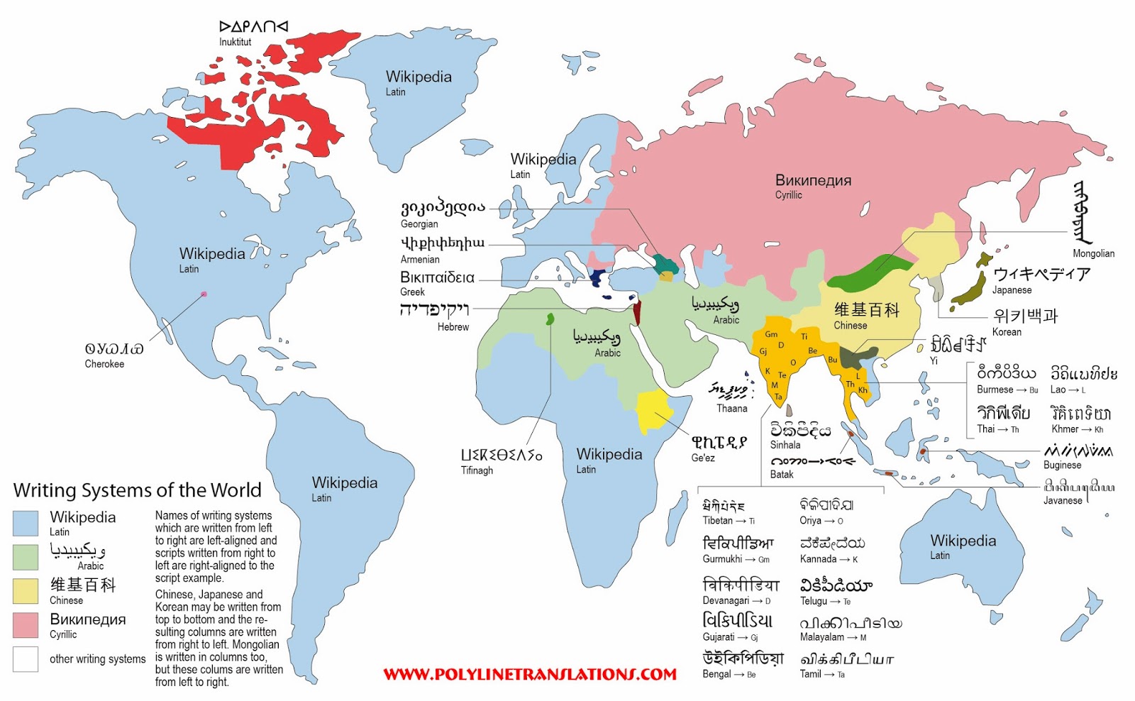Writing Systems Of The World Polyline News writing-systems-of-the-world-polyline-news