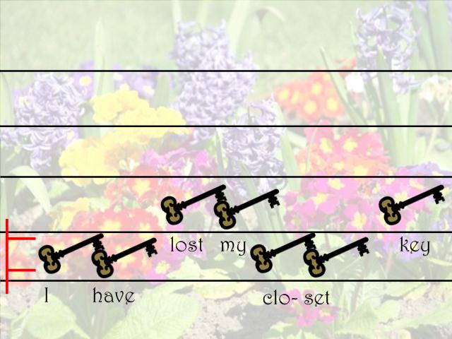 Kodaly Inspired Classroom: Closet Key