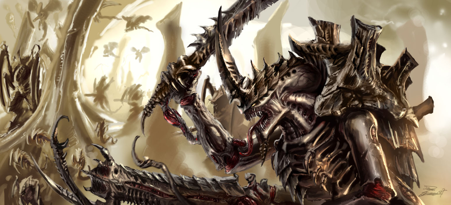 The Back 40K Tyranid Painting Question the-back-40k-tyranid-painting-question