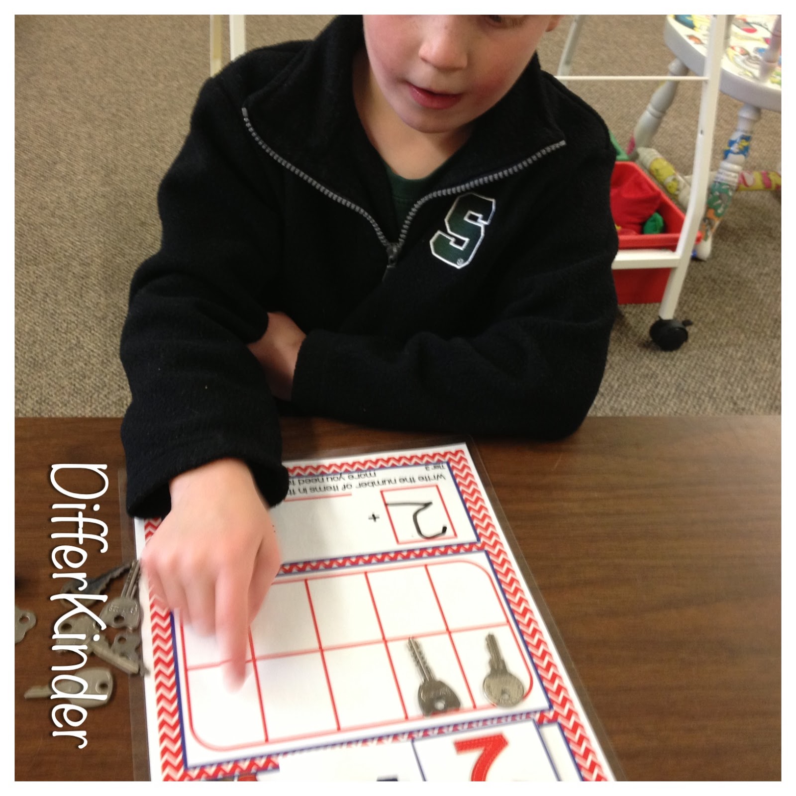 The KEY to making math stations fun! - Differentiated Kindergarten