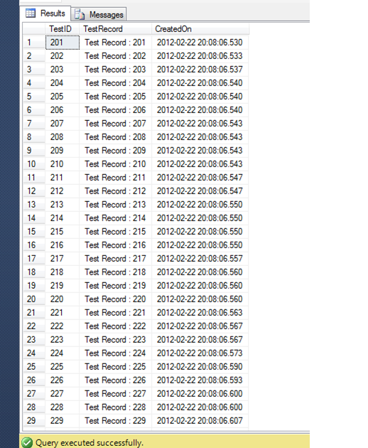 The SQL Post: Best Practices are for paging large datasets for SQL Server based databases.