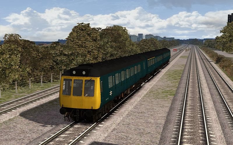DPSimulation: BR Blue Class 117 DMU