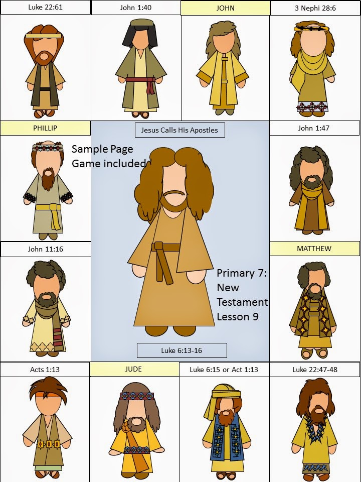 Games and other activities for Family Night: Primary 7: New Testament ... Games and other activities for Family Night: Primary 7: New Testament ...