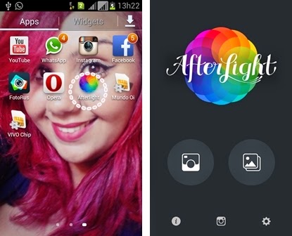 Dica de App : Afterlight para Android! - Janaína Poderon