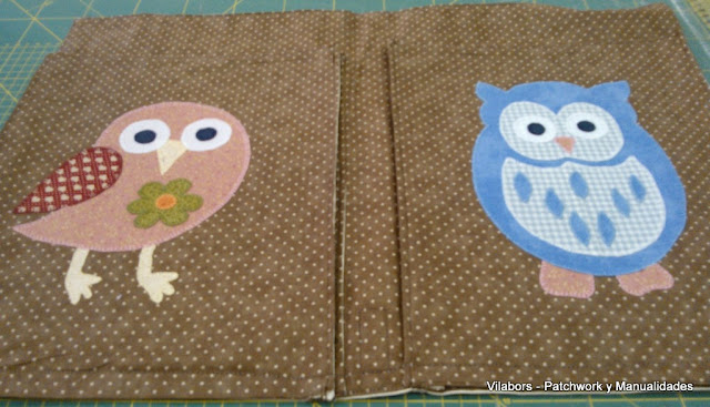 Patrones de buhos en patchwork - Imagui