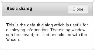 Boduch's Blog: jQuery UI: Dialog Close Button Text