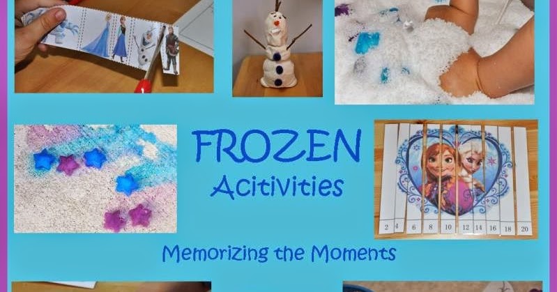 Memorizing the Moments: Frozen Theme Week Memorizing the Moments: Frozen Theme Week