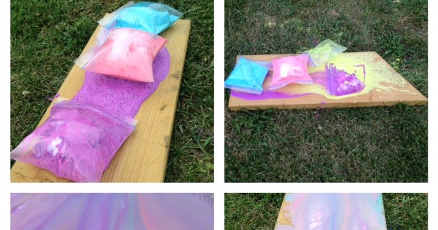 Exploding Chalk Bag's