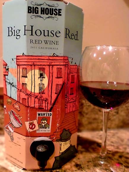 Bob's Brew and Liquor Reviews: Big House Red Wine