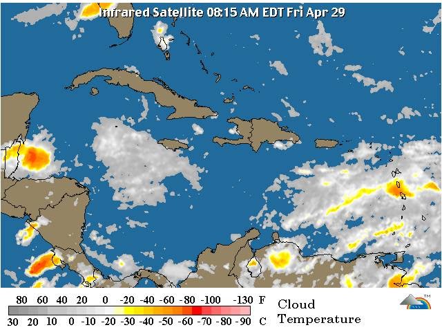 LA ONAMET PRONOSTICA AGUACEROS DISPERSOS Y TORMENTAS ELÉCTRICAS EN VARIAS ZONAS DEL PAÍS DEBIDO ...