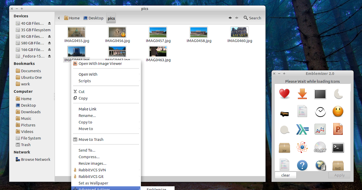 Nautilus Actions Extra: A Pack Of Useful Scripts For Nautilus 3 ~ Web Upd8: Ubuntu / Linux blog