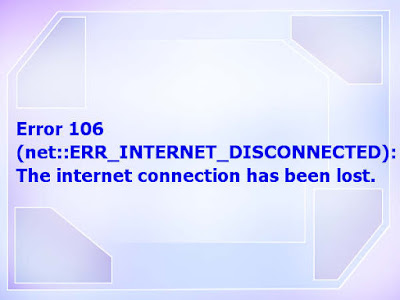 DIY Fix Error 106 (net::ERR_INTERNET_DISCONNECTED) - Fix Common Error on Windows, Android, Linux ...