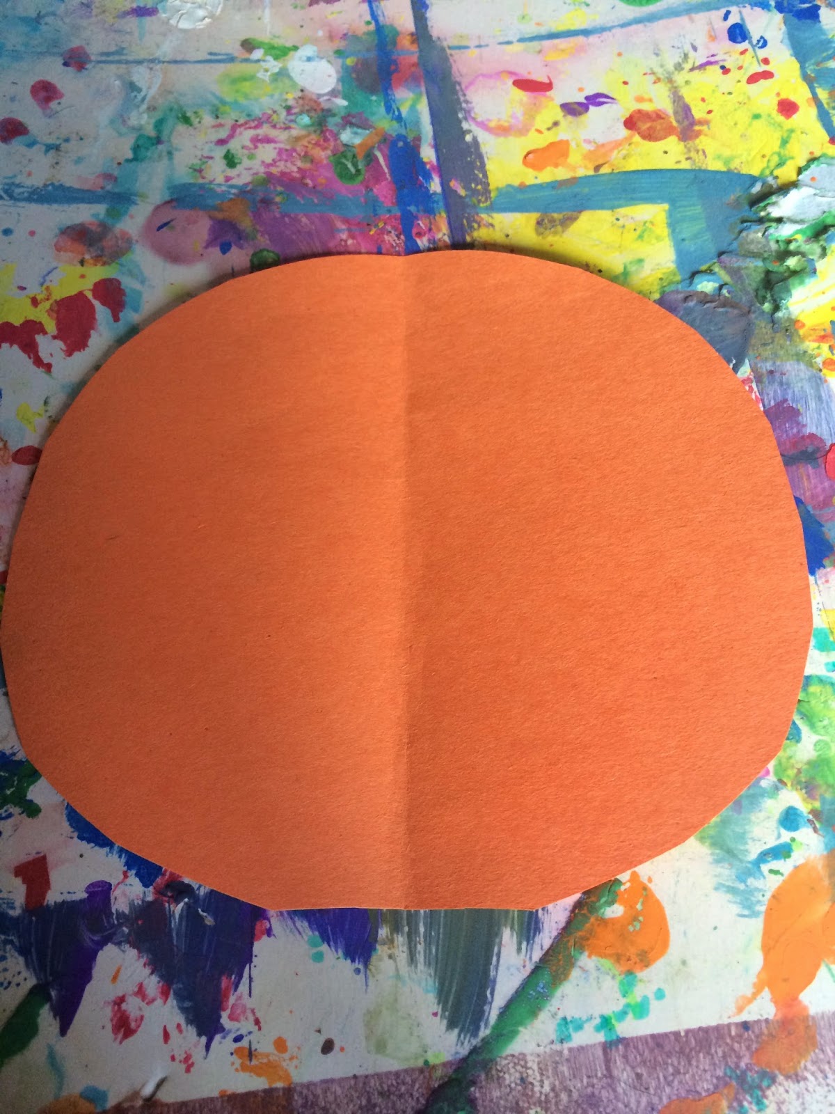 Mini Monets and Mommies: Picasso Pumpkin Kids' Fall Art Collage