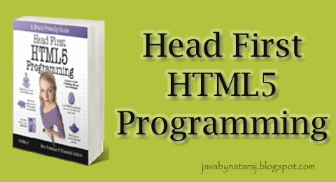 Head First HTML5 Programming eBook Download | JAVAbyNATARAJ
